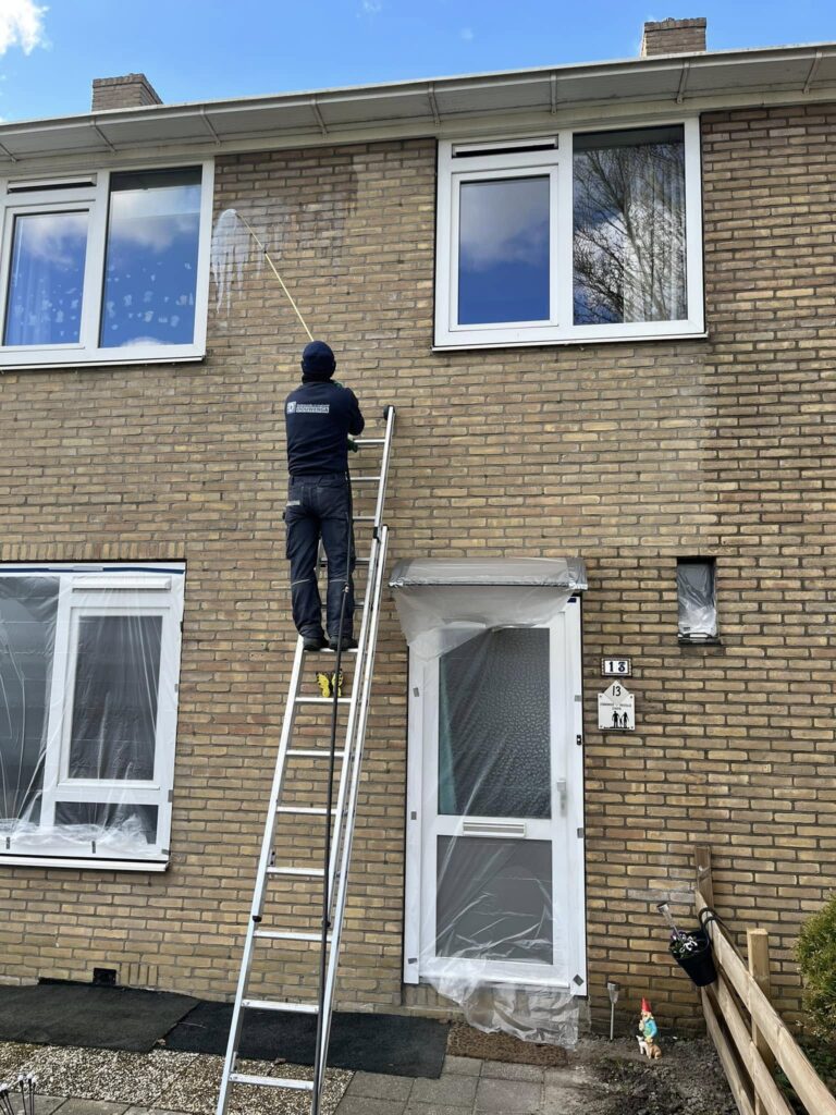 Impregneren + conserveren: Gevelrenovatie Douwenga Franeker